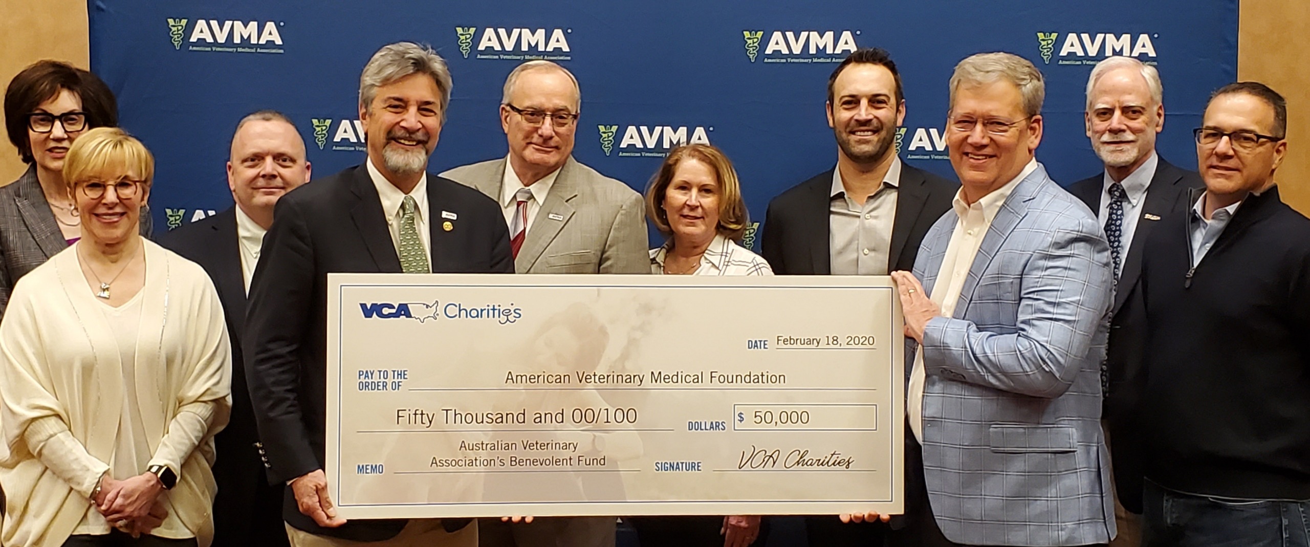 AVMA and AVMF initiate new fundraising effort in partnership with VCA charities to support ...